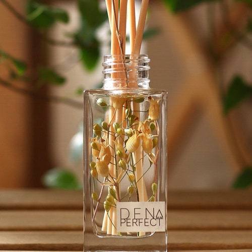 ROSEWOOD MOSS Reed Diffuser Natural Home Fragrance Aroma - Etsy