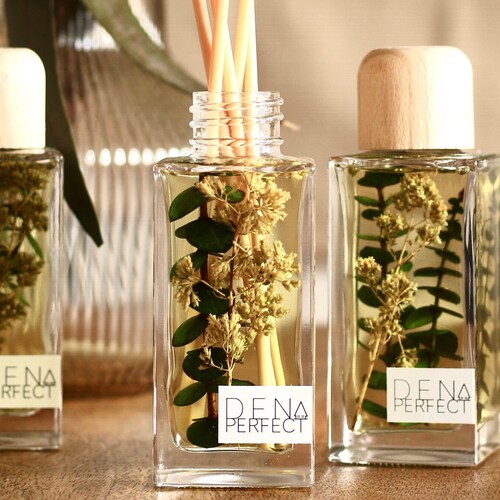 EUCALYPTUS MINT Reed Diffuser Botanical Reed Diffuser Room - Etsy