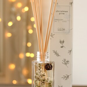 CHRISTMAS PINE Reed Diffuser Festive Diffuser Natural Home - Etsy
