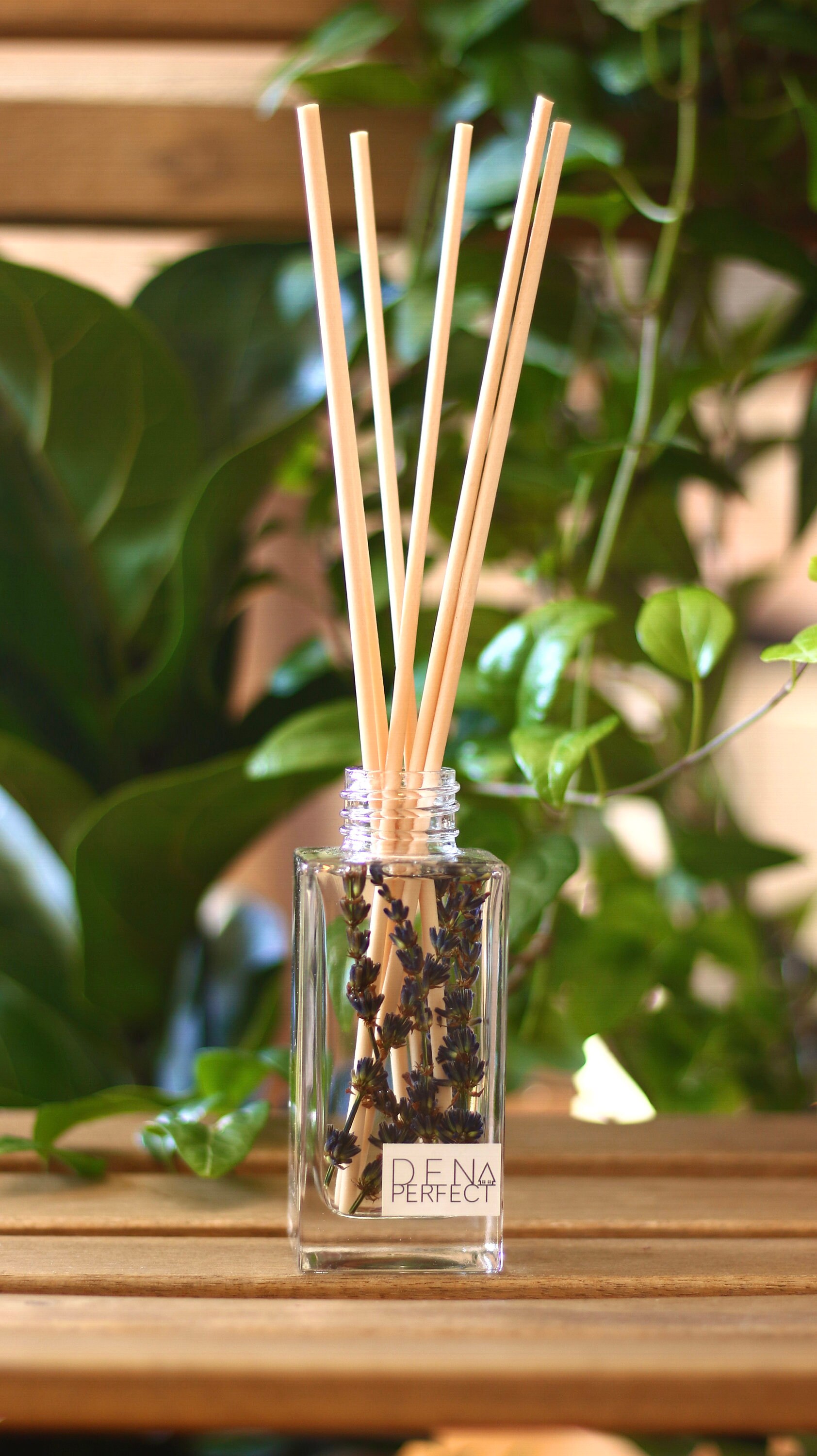 LAVENDER AMBER Botanical Reed Diffuser Room Diffuser Natural Home ...