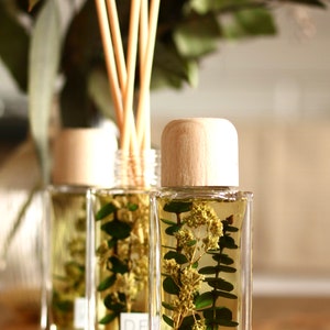 EUCALYPTUS MINT Reed Diffuser Botanical Reed Diffuser Room - Etsy