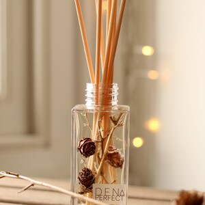 WOODLAND CABIN Reed Diffuser Natural Home Fragrance Gift for - Etsy