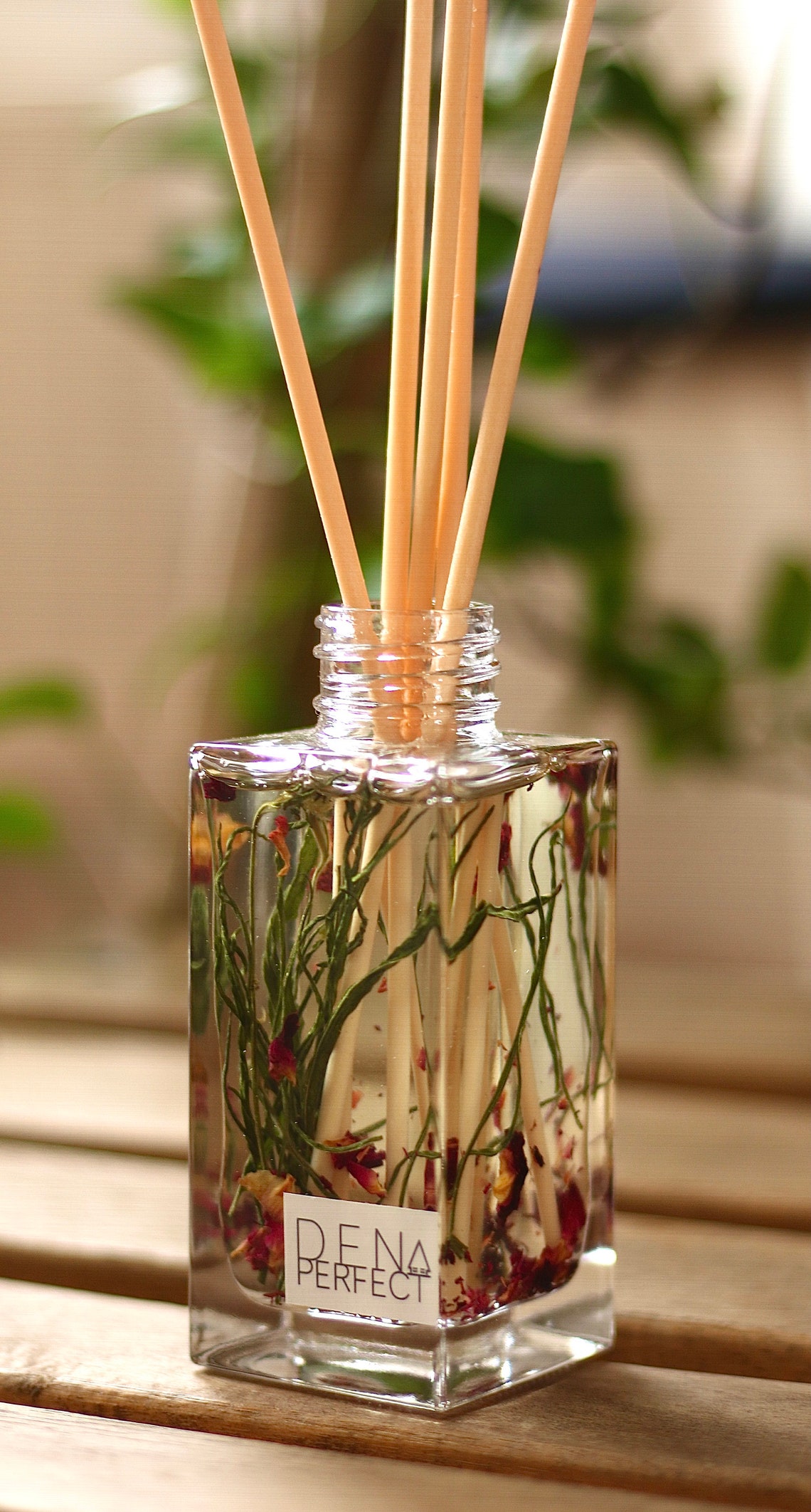 ROSEWOOD MOSS Reed Diffuser Natural Home Fragrance Aroma - Etsy