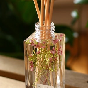 PINK SALT & WOOD Reed Diffuser Natural Home Fragrance Gift for Her ...