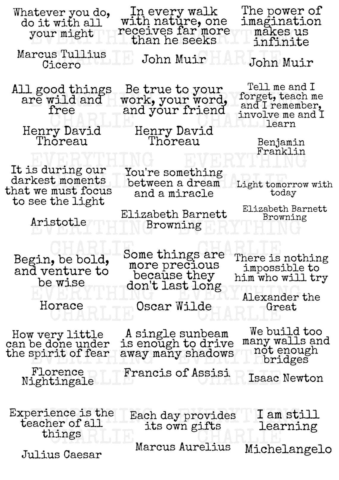 Quotes and Sayings for Junk Journals, Journals, Cardmaking ...