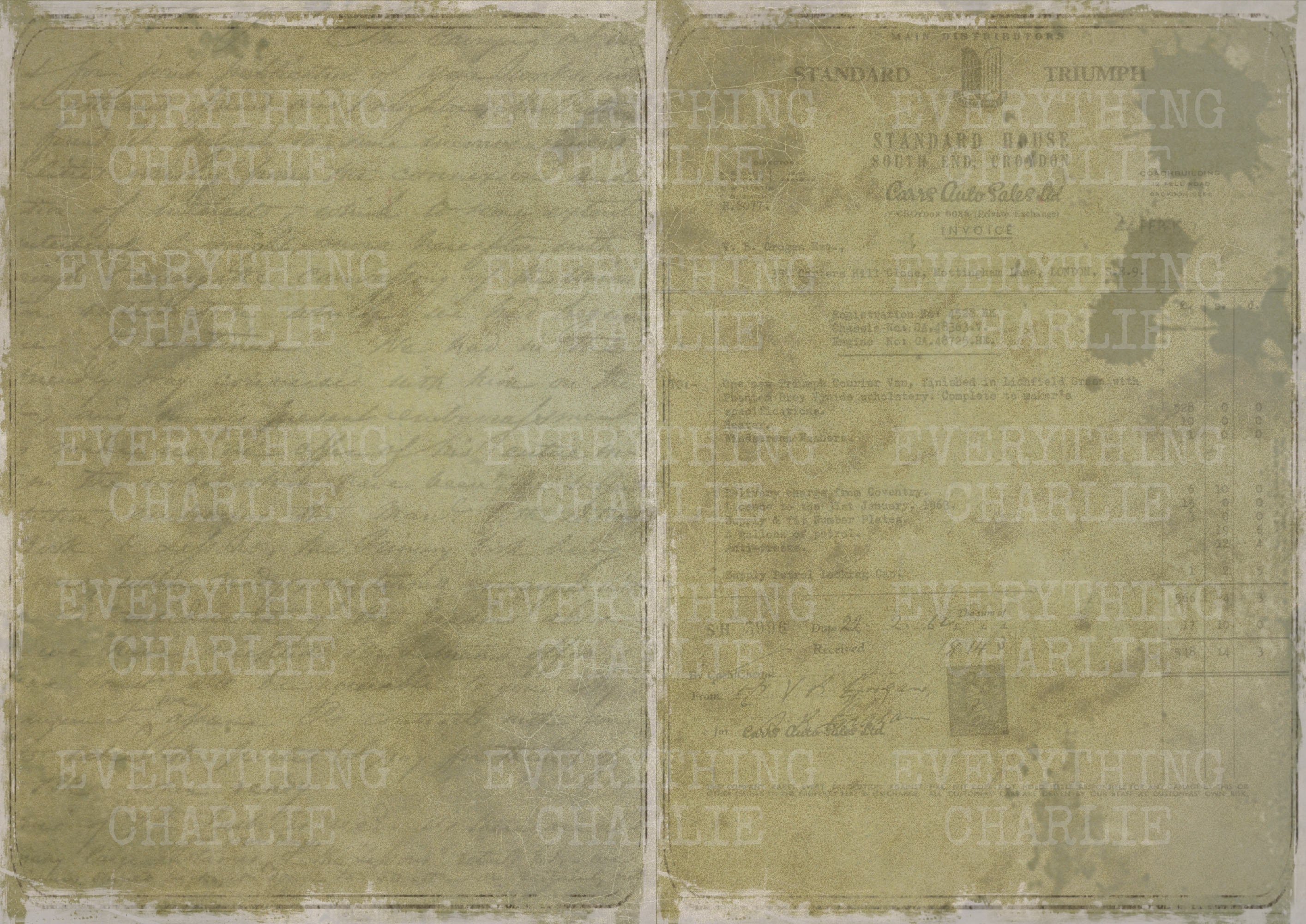 Vintage Cars Printable Digital Download for Junk Journals and ...