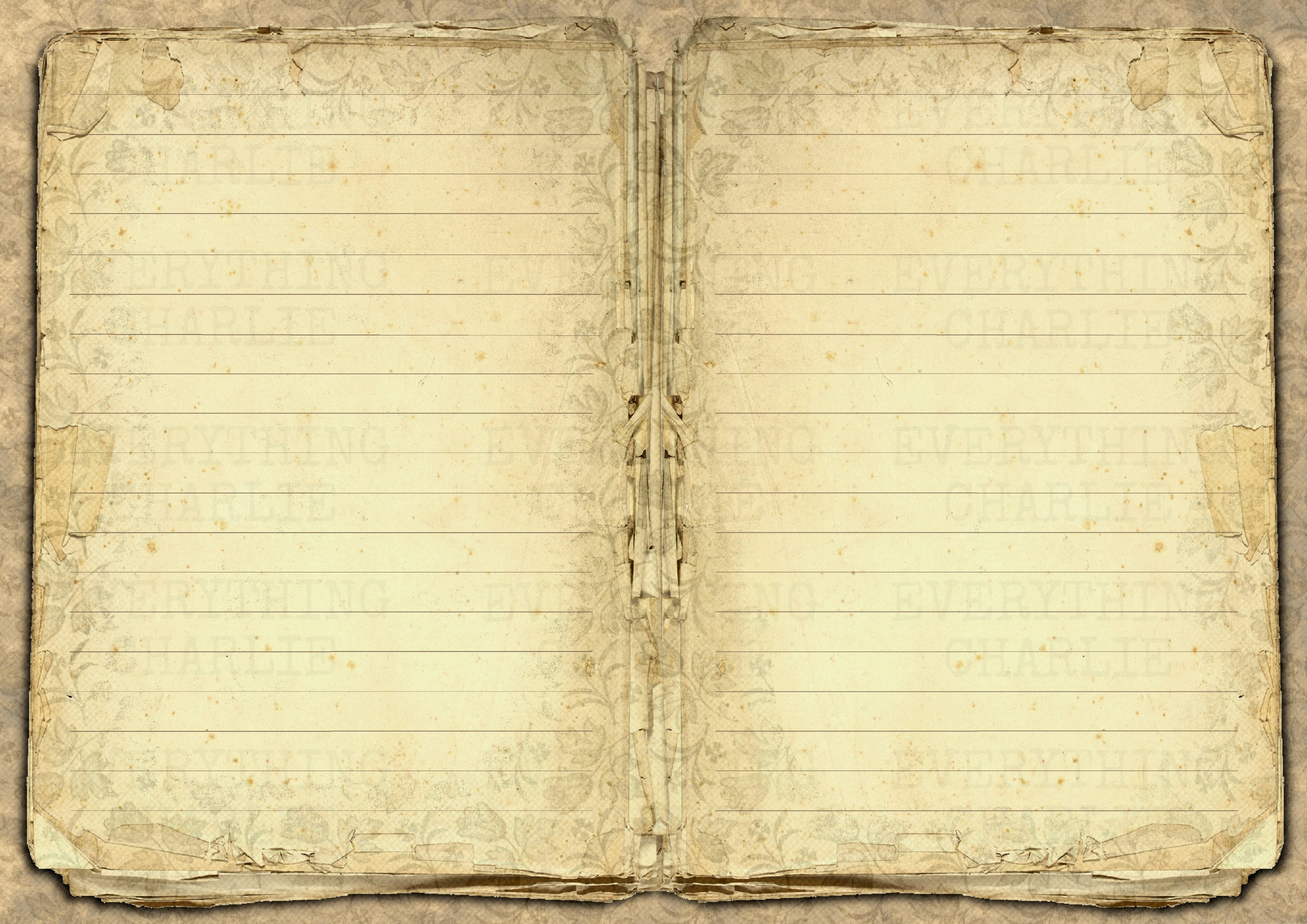 Blank and Lined Journal or Planner Pages for Journals and Junk - Etsy