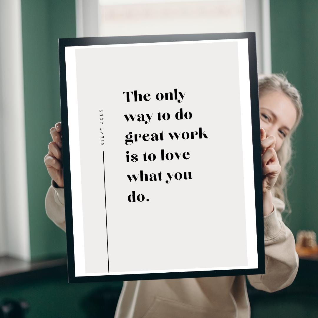 Set of 10 PRINTABLE Motivational Posters, Office Decor, Motivation Wall ...