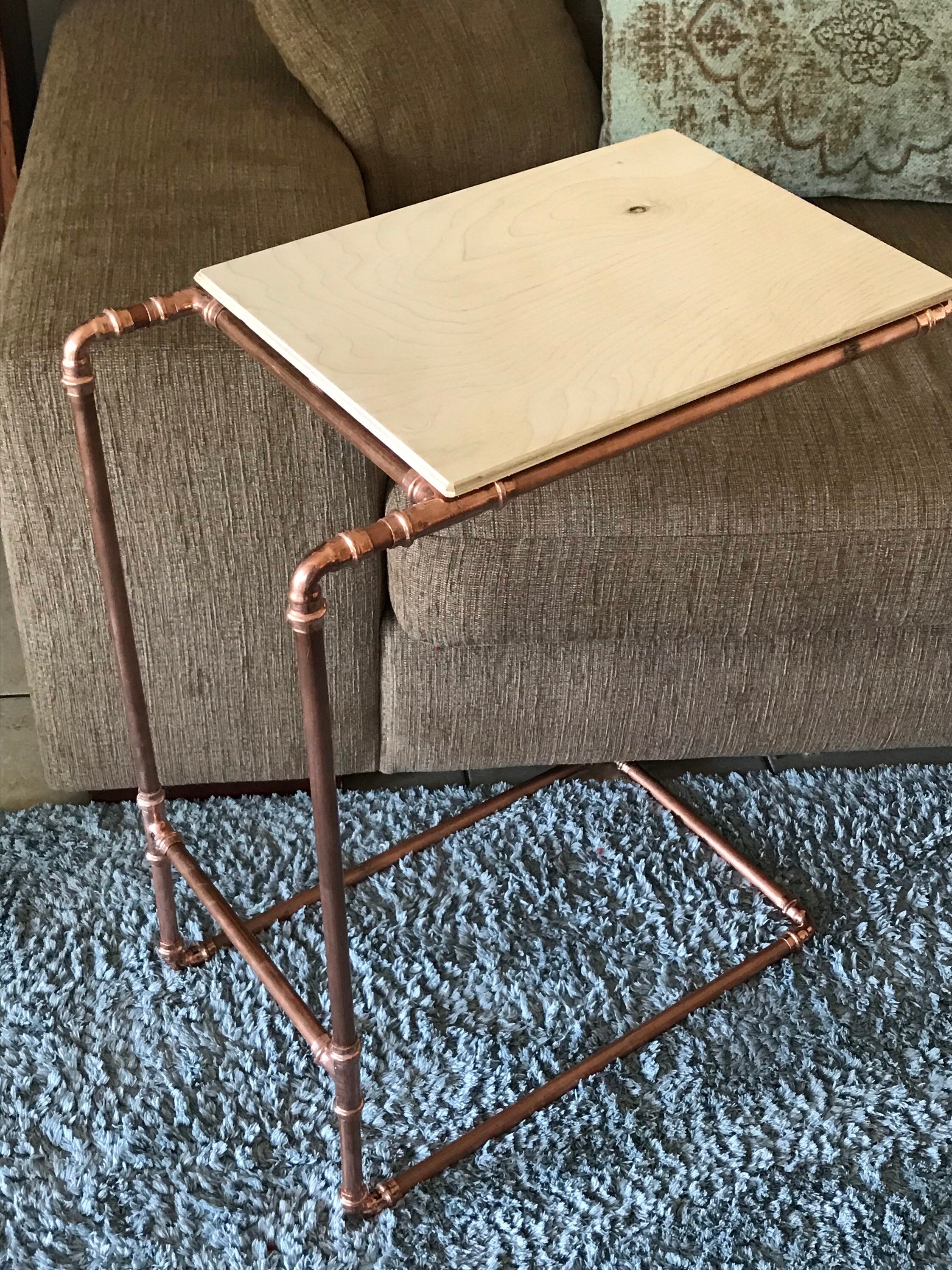 Copper pipe table in CUREDesign | Etsy