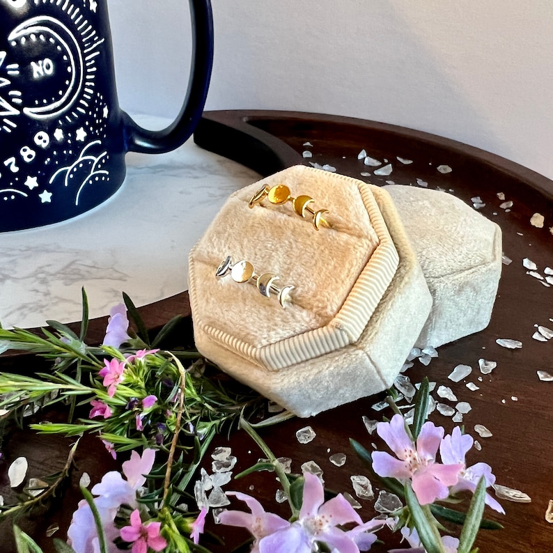 Moon Phases Ring Moon Phase Ring Celestial Ring Celestial - Etsy