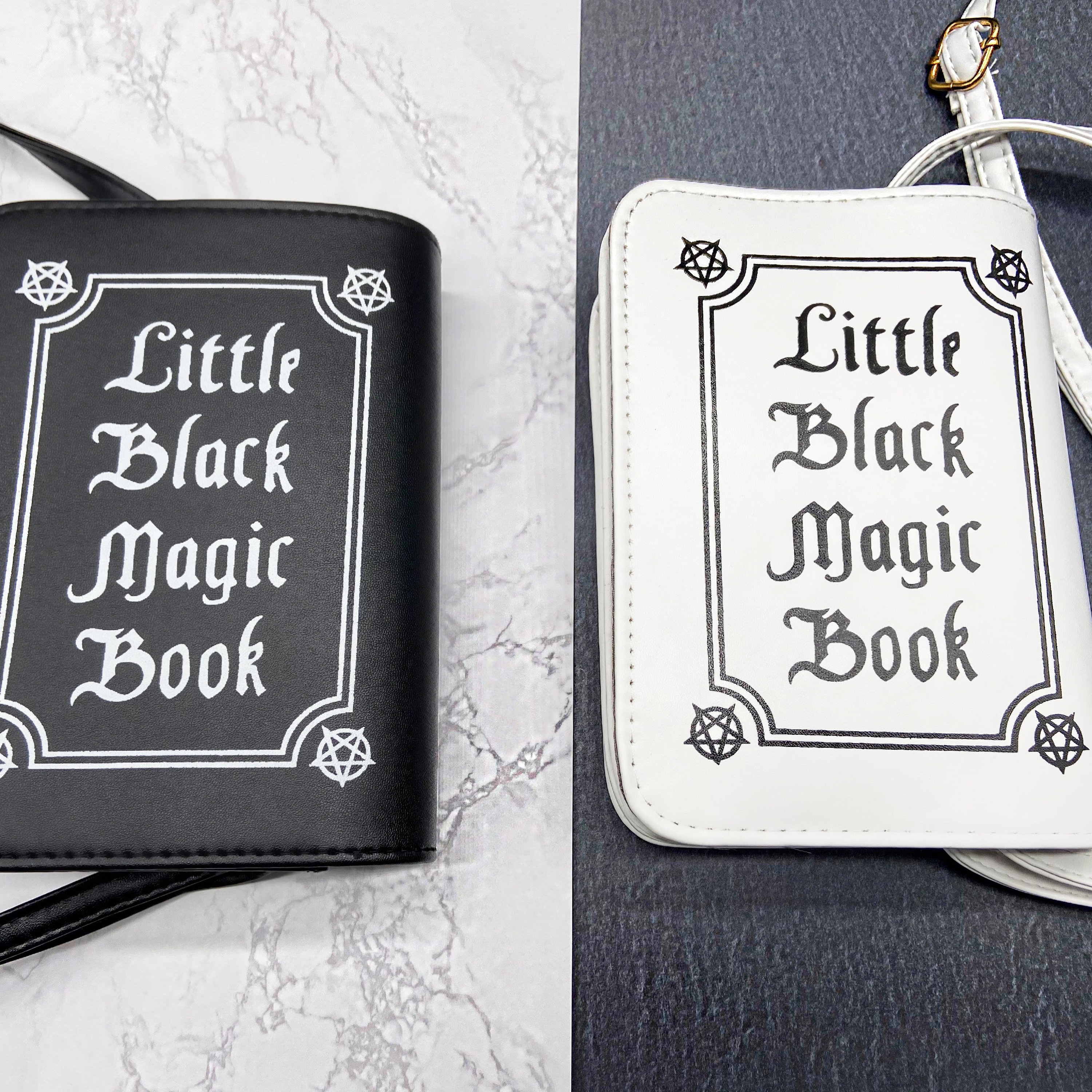 Book of Spells Bag Book Purse Little Black Book Purse Witch Clutch Book ...