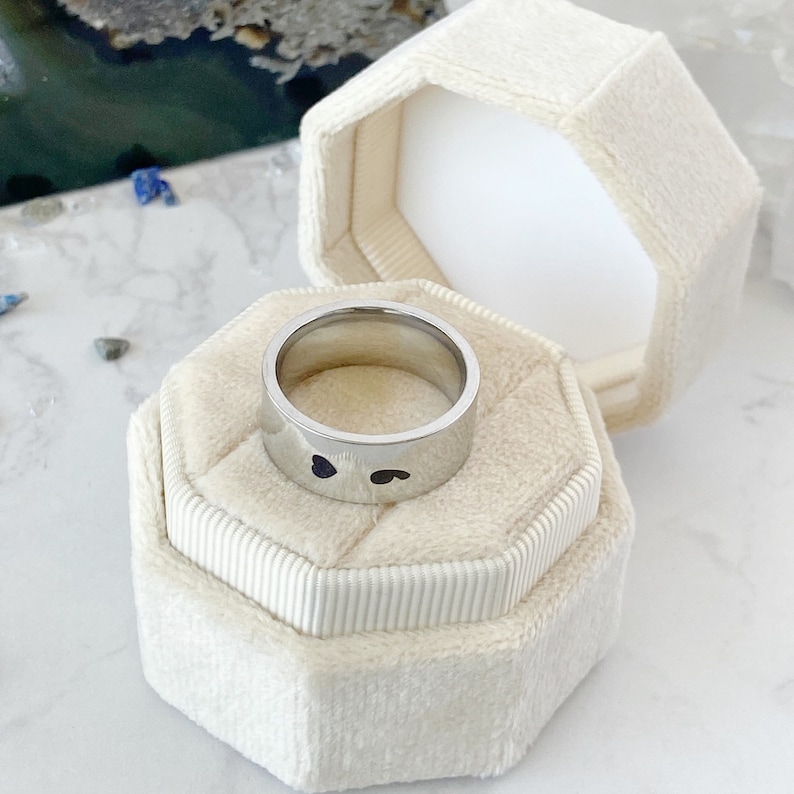 Semicolon Ring Semi Colon Ring MHA Rings Stainless Steel | Etsy