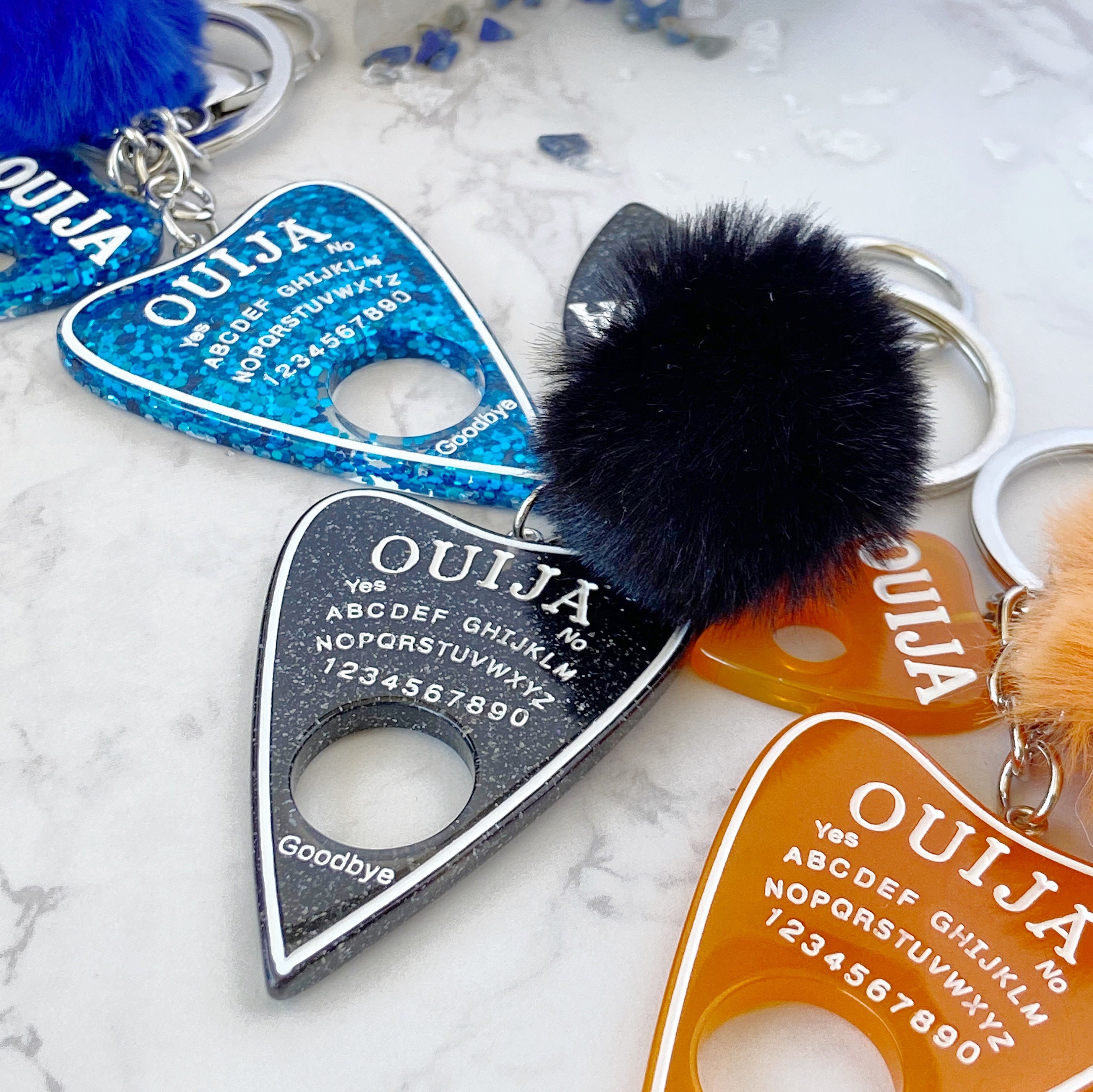 Ouija Board Keychain - Etsy