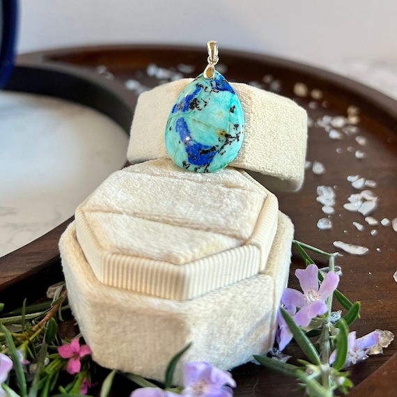 Azurite Stone Jewelry