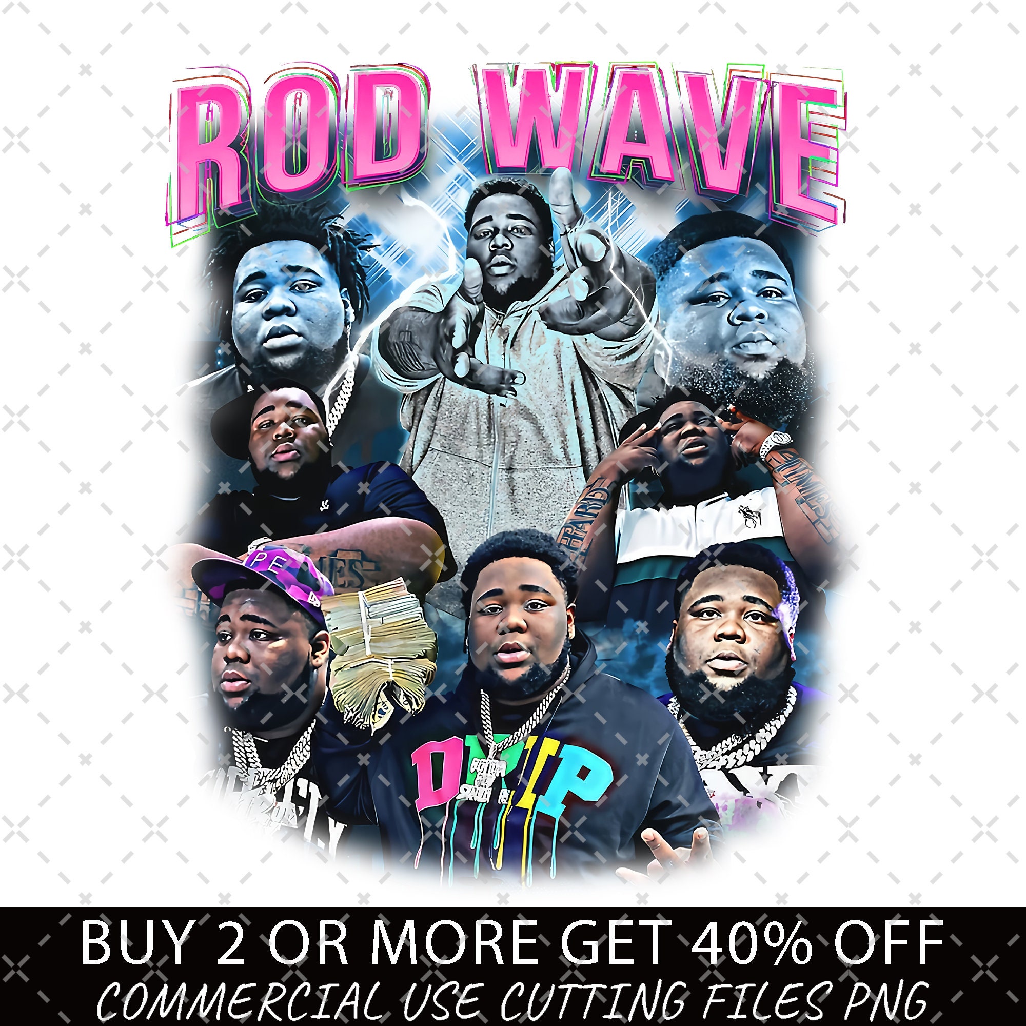 Rod Wave Nostalgia Png File, Rod Wave 90s Rap Music, Rapper Rod Wave ...