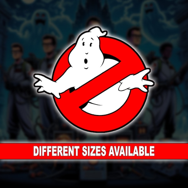 Ghostbusters Logo Decal - Etsy