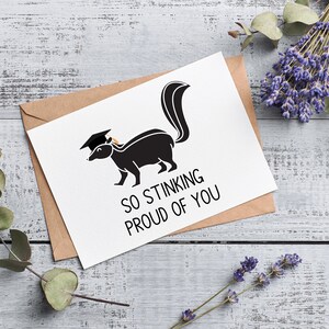 Funny Graduation Card | so Stinking Proud of You| Graduation Gift for ...