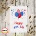 Happy 4th of July Greeting Card, Printable Independence Day Greeting ...
