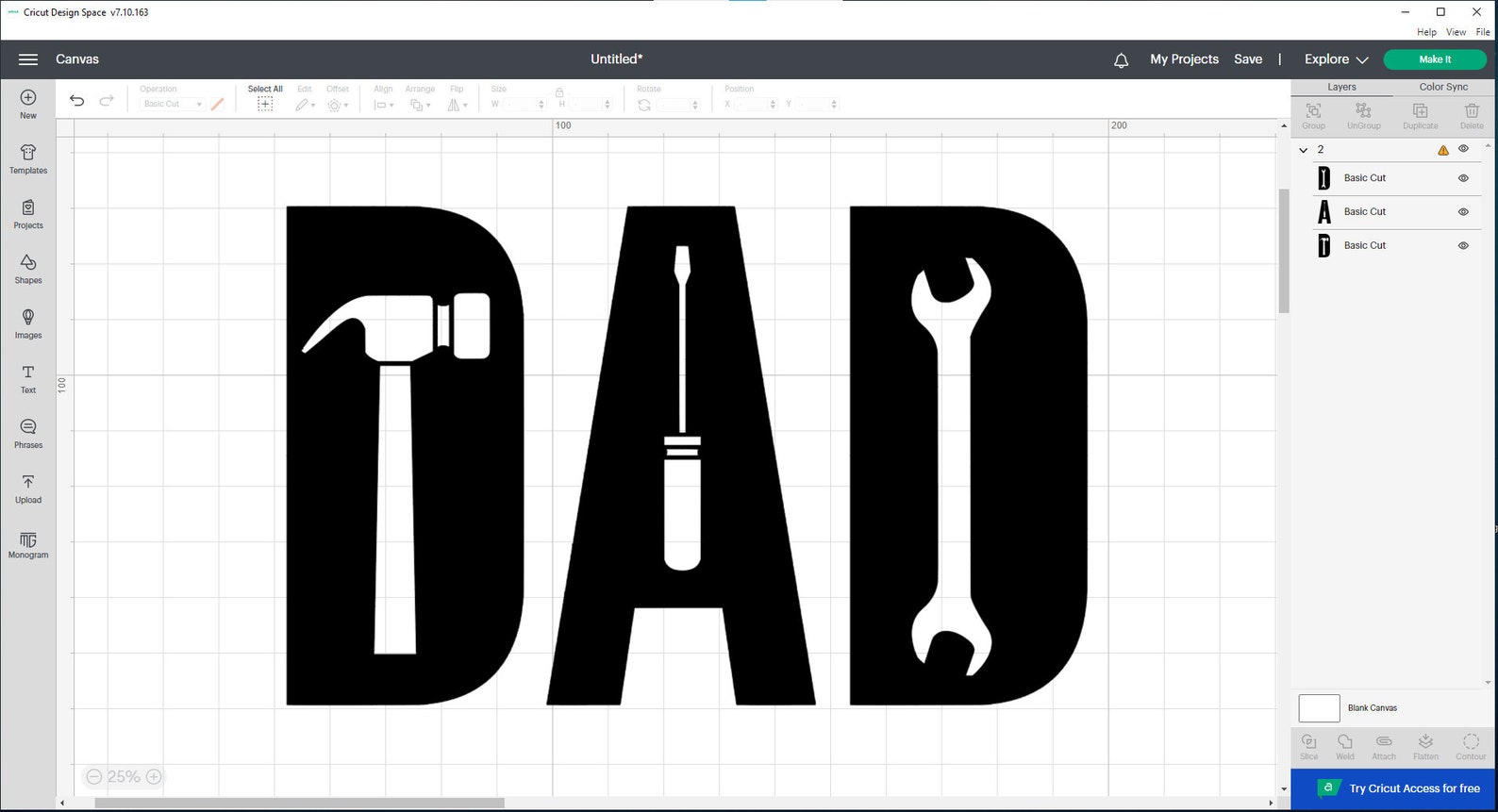 Dad-tools PNG PDF JPG Digital Dad Father's Day - Etsy