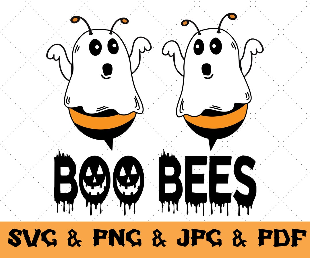 Boo Bees Svg Boo Bees PNG Ghost Bee Svg Boo Svg Halloween - Etsy Australia