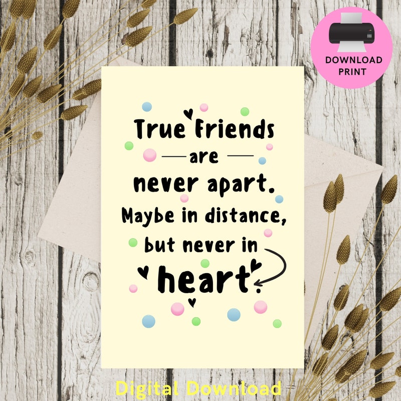 Card for Friend - Etsy