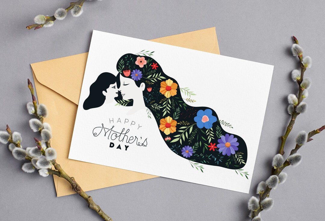 Mam Mothers Day Card, Mother's Day Card for Mum, Card for Mam, Card for ...