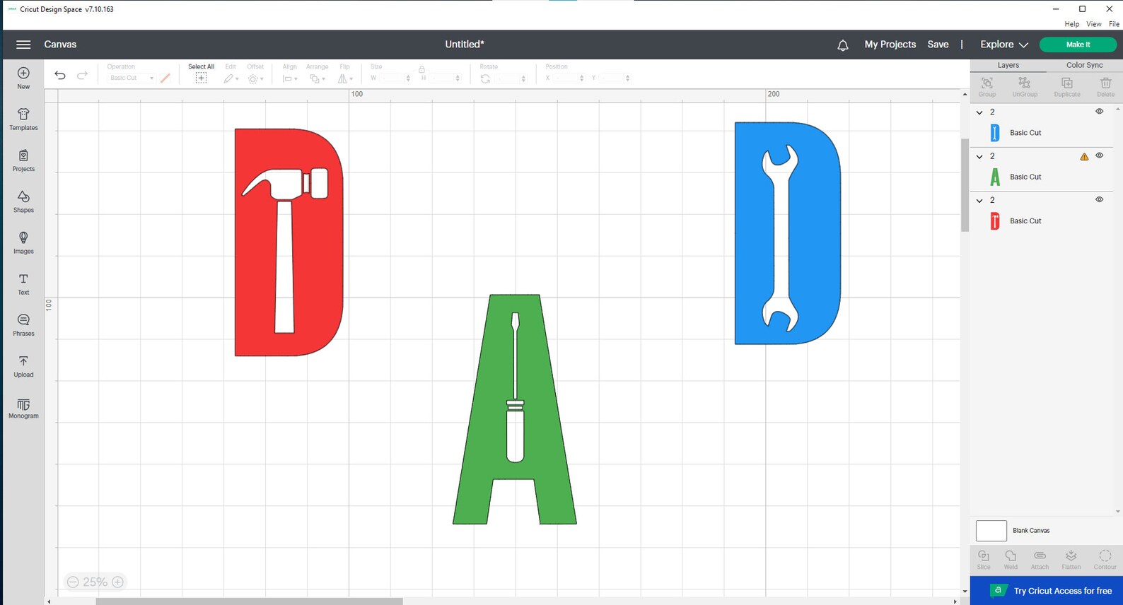 Dad-tools PNG PDF JPG Digital Dad Father's Day - Etsy