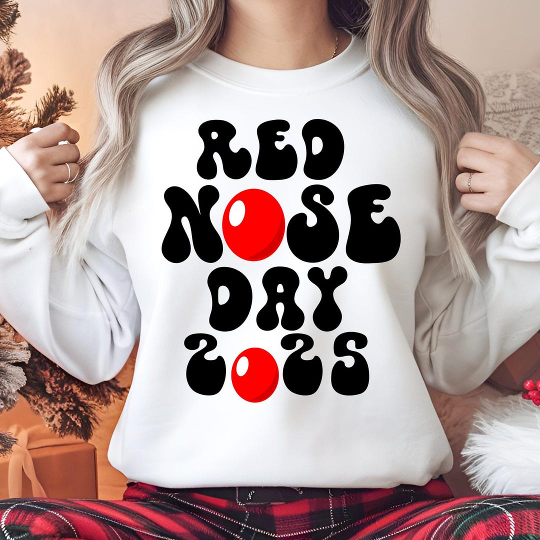 Red Nose Day Bundle, SVG ,red Nose 2025, Decal Red Nose Png, Fund ...