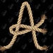Rope Letters Pack PNG Digital Download | Letters Pack Digital Download ...