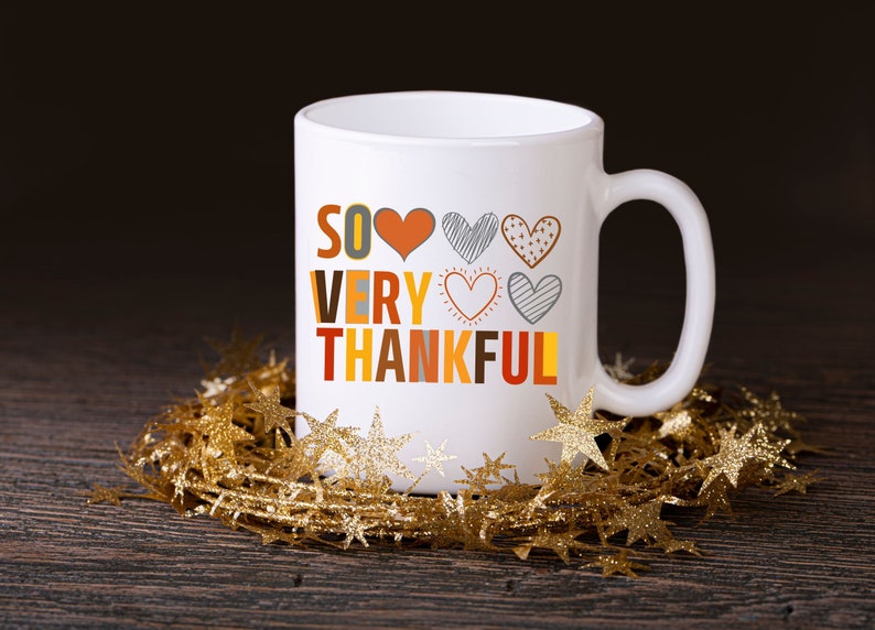 So Very Thankful SVG& PNG File Thanksgiving Sublimation File - Etsy