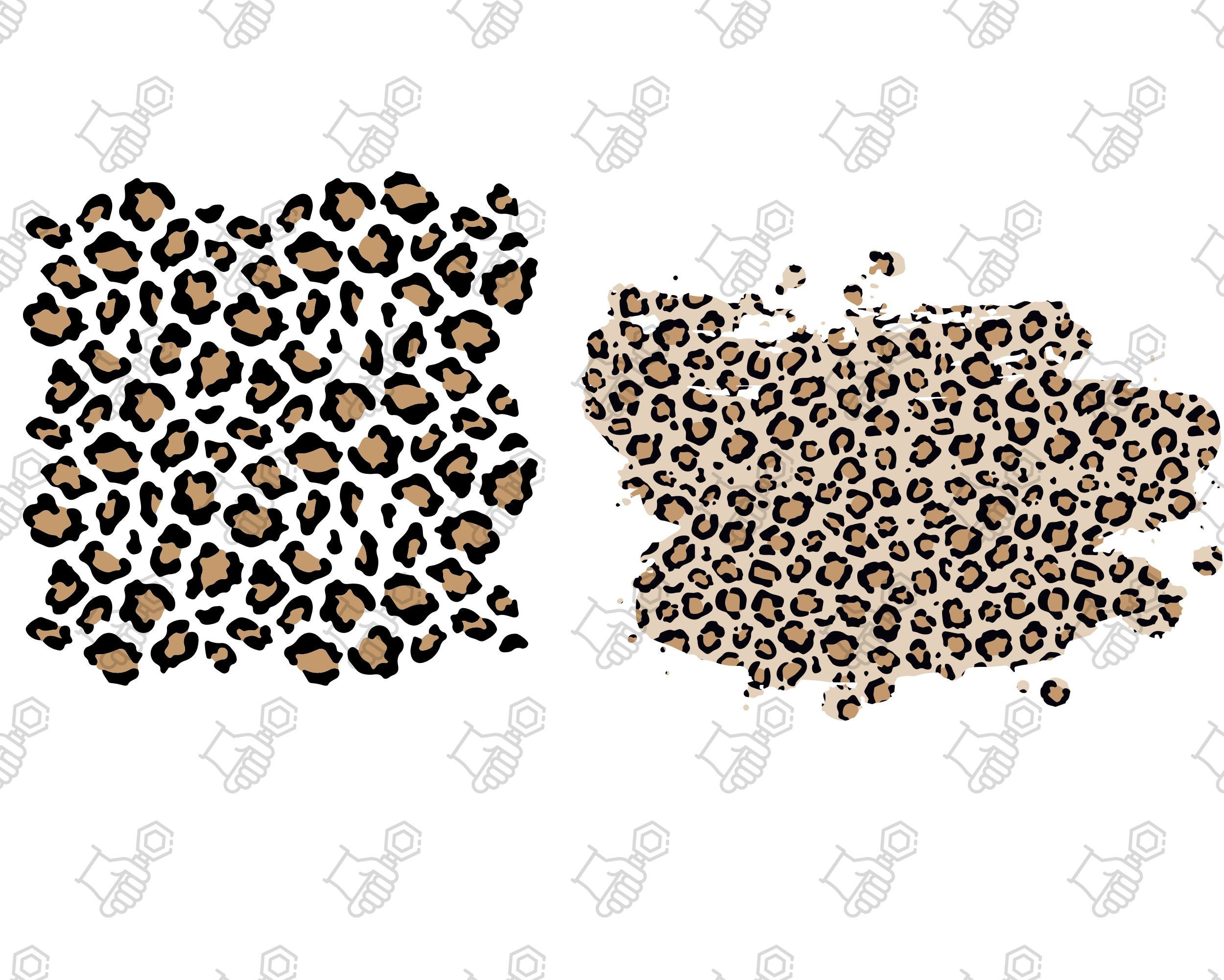 10X BUNDLE Distressed Leopard Print Patches PNG Leopard Patch - Etsy