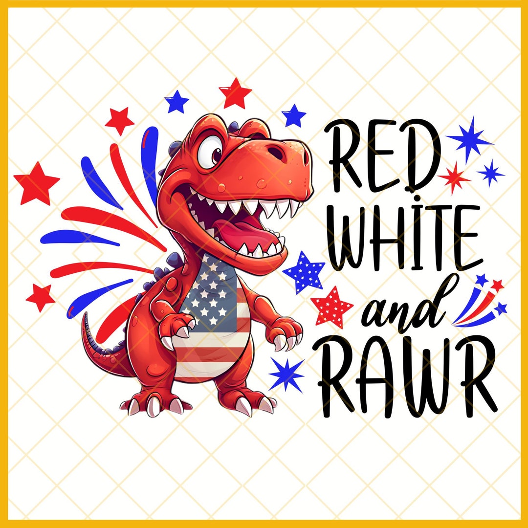 American Flag PNG,Dinosaur PNG, Kids 4th of July PNG, American Flag ...