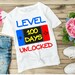 Level 100 Days Unlocked Svg Level 100 Days of School 100 - Etsy