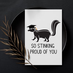 Funny Graduation Card | so Stinking Proud of You| Graduation Gift for ...