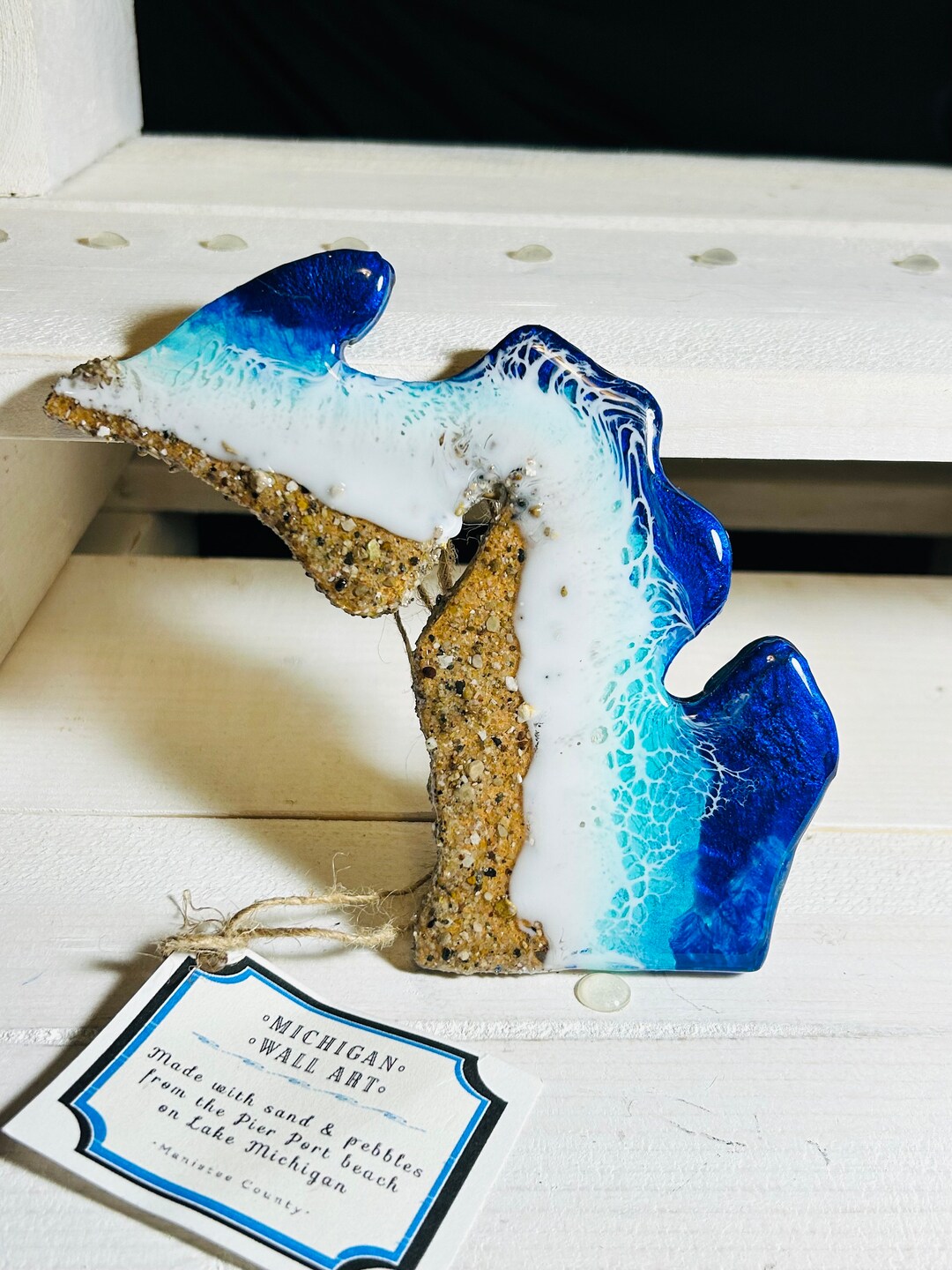 Mini Michigan Wall Art - Etsy