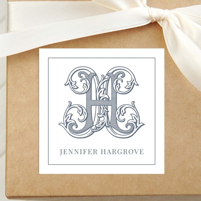 Scroll Monogram - Etsy