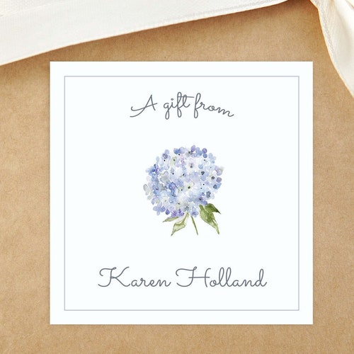 Botanical Monogram Initial Note Cards Custom Personalized - Etsy