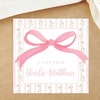Personalized Watercolor Happy Birthday Calling Card, Balloons Enclosure ...