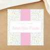 Personalized Watercolor Happy Birthday Calling Card, Balloons Enclosure ...