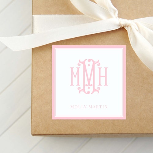 Confetti Calling Card Sticker Gift Tag Enclosure Card - Etsy
