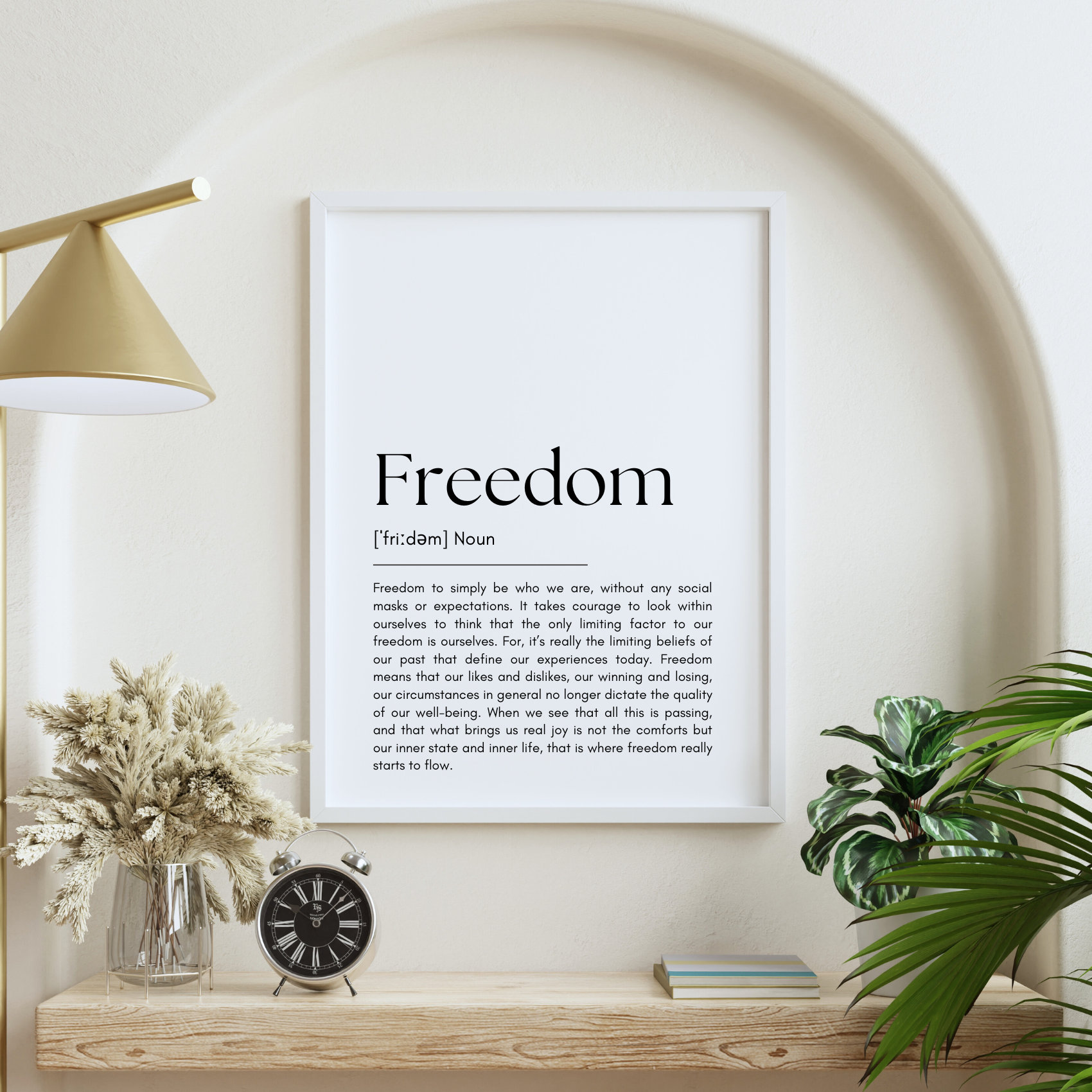 Freedom Definition, Printable Wall Art, Freedom Poster, Freedom Quote ...