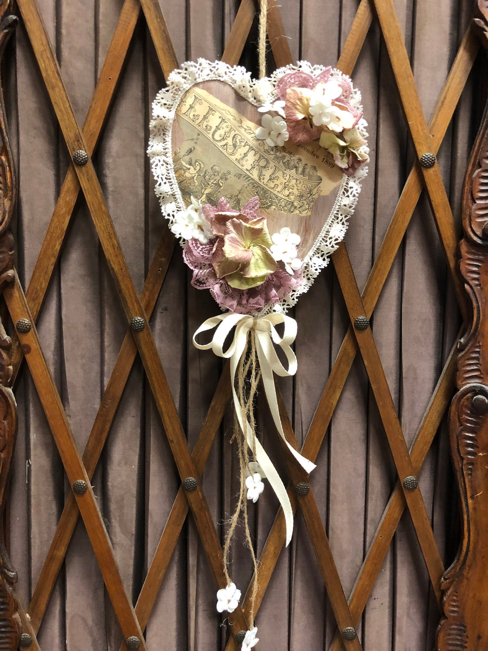 Decorative Heart to Hang | Decorative Heart - Etsy