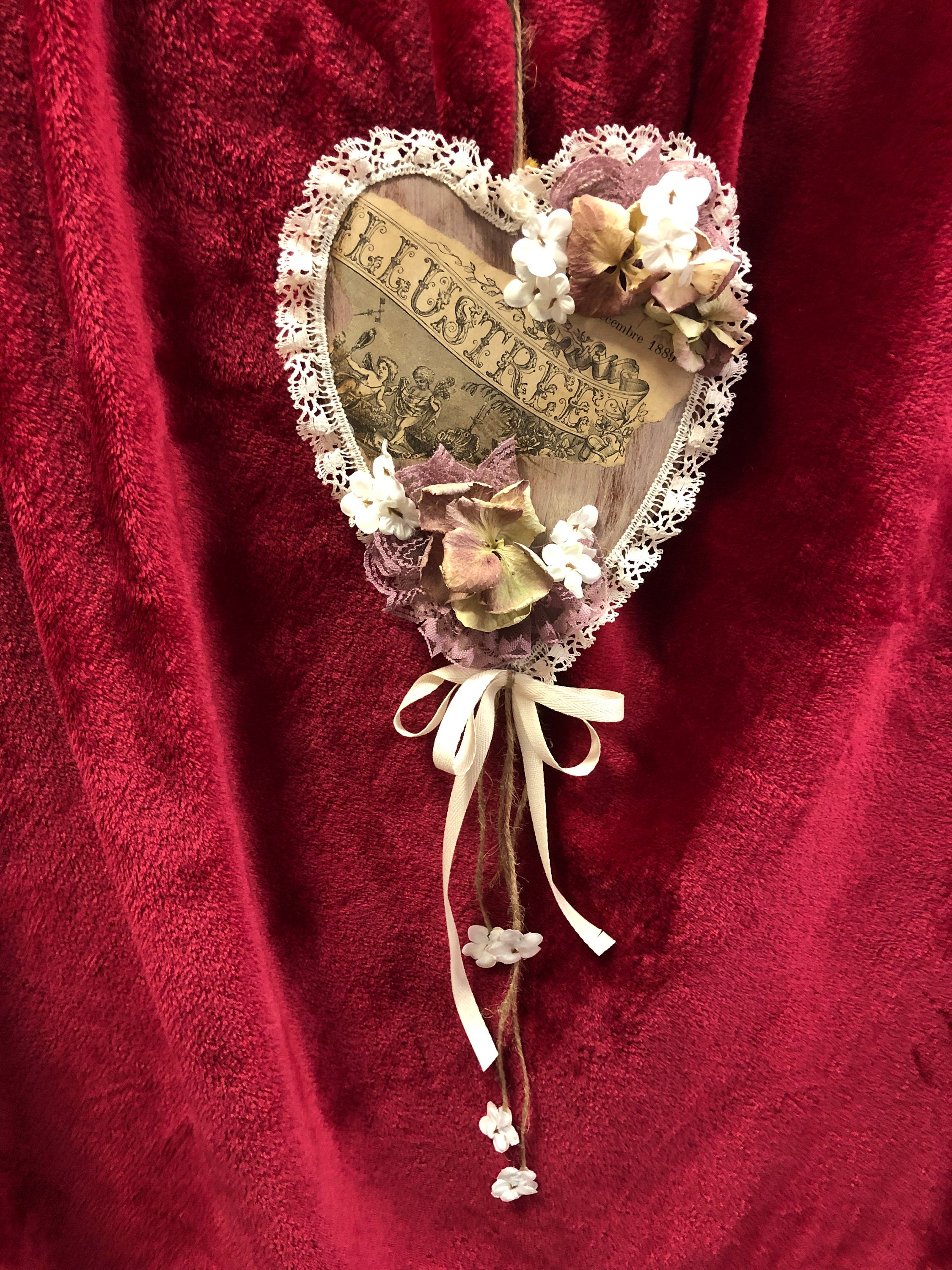 Decorative Heart to Hang | Decorative Heart - Etsy