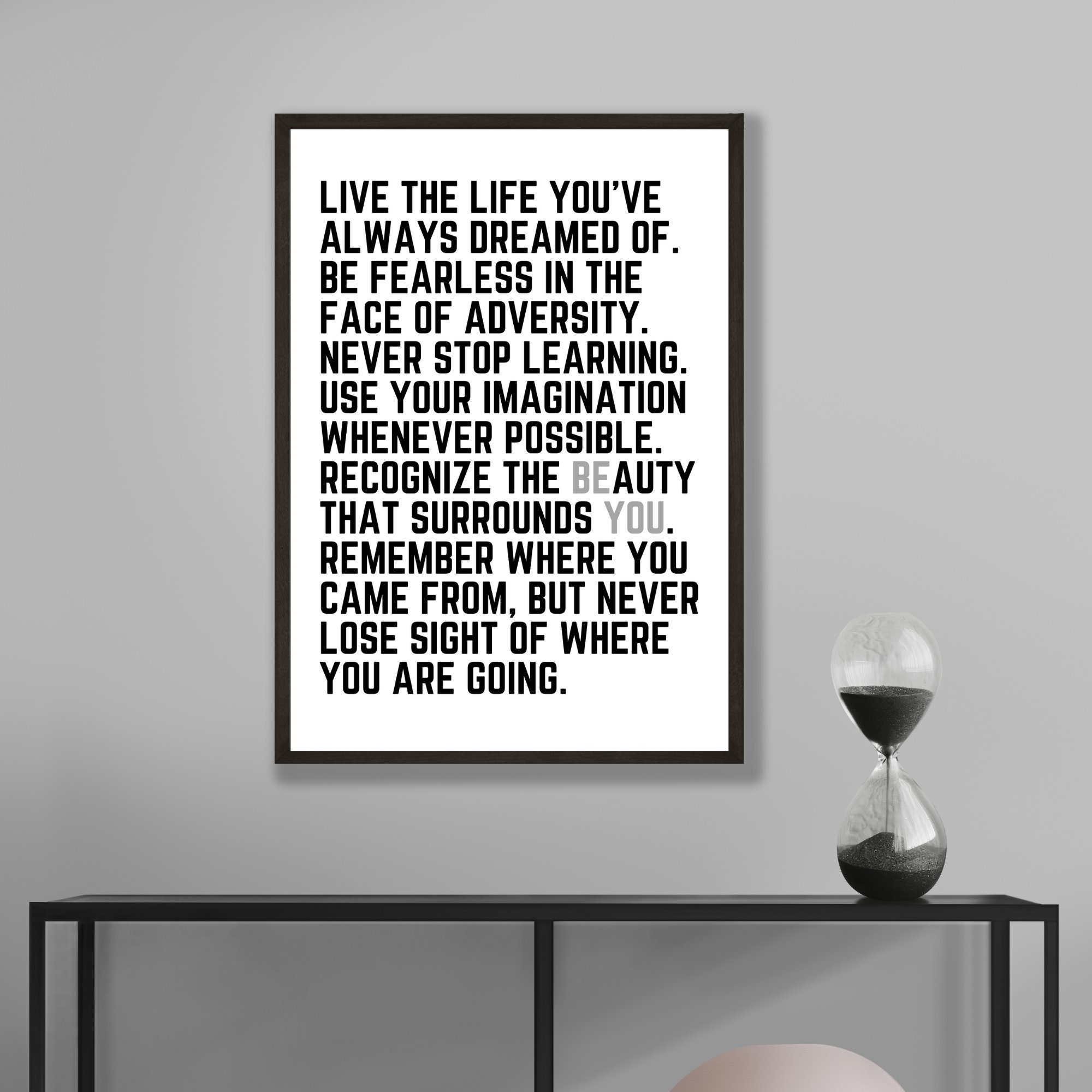 Live the Life You've Always Dreamed of Quote Be You - Etsy UK Live the Life You've Always Dreamed of Quote Be You - Etsy UK