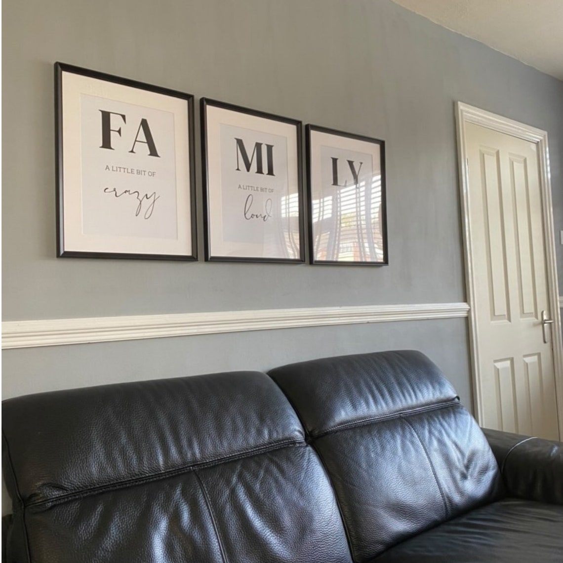 Set of 3 Family Prints Family Quote Wall Art Family Wall - Etsy