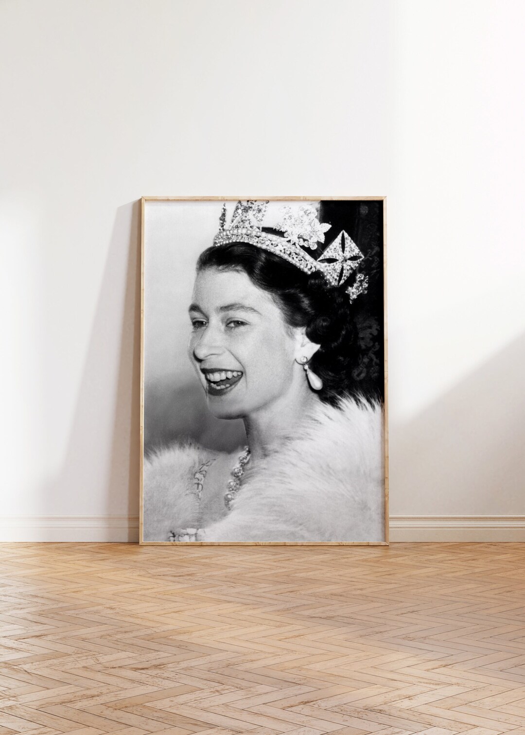 Queen Elizabeth II Print, UNFRAMED - Etsy