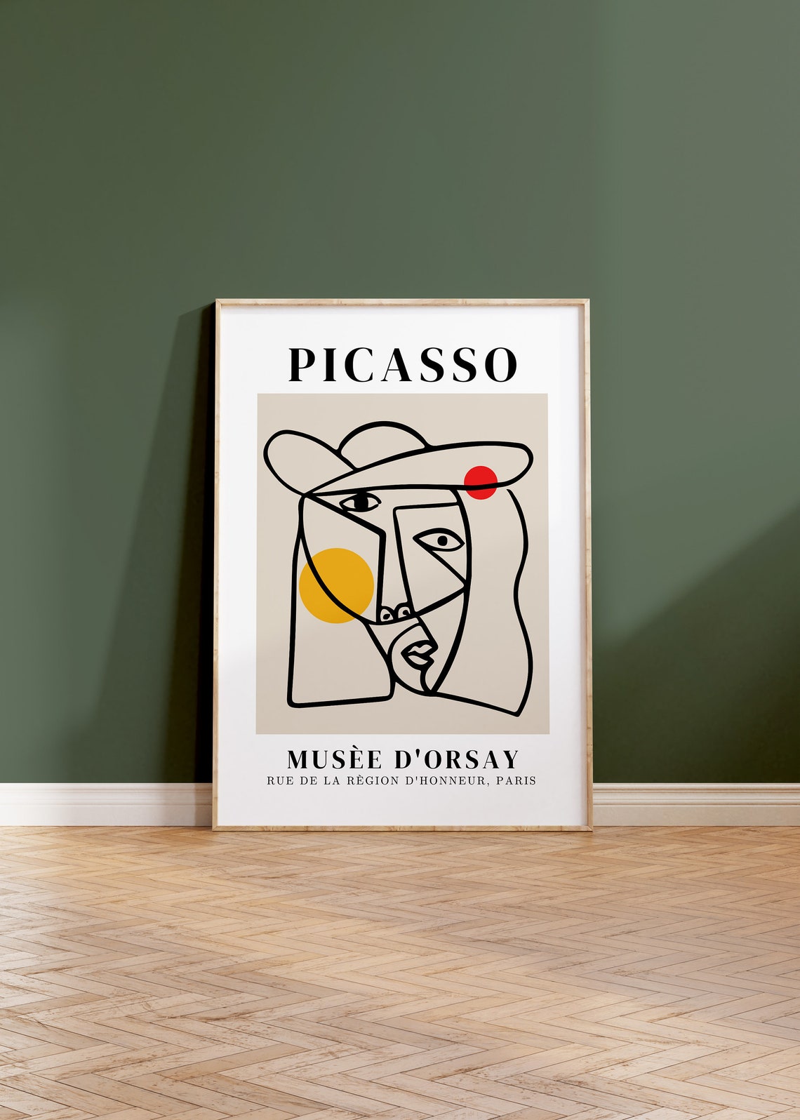 Picasso Print Gallery Museum Poster UNFRAMED - Etsy UK