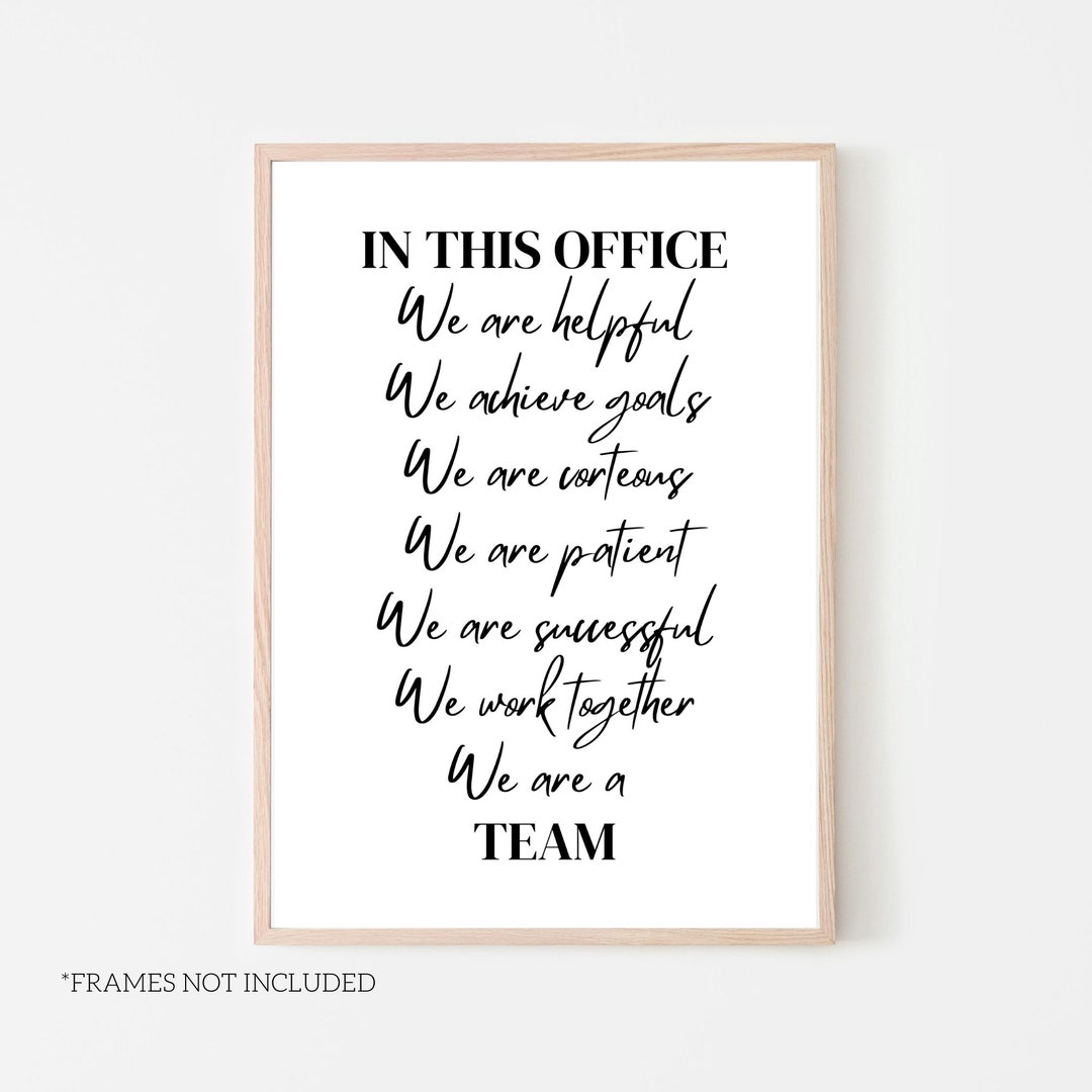 Office Decor, Office Wall Art, Office Prints, Inspirational Wall Art ...
