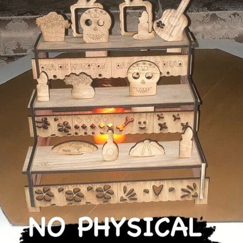 Day of the Dead Laser Cut DIGITAL FILE ONLY Altar De - Etsy