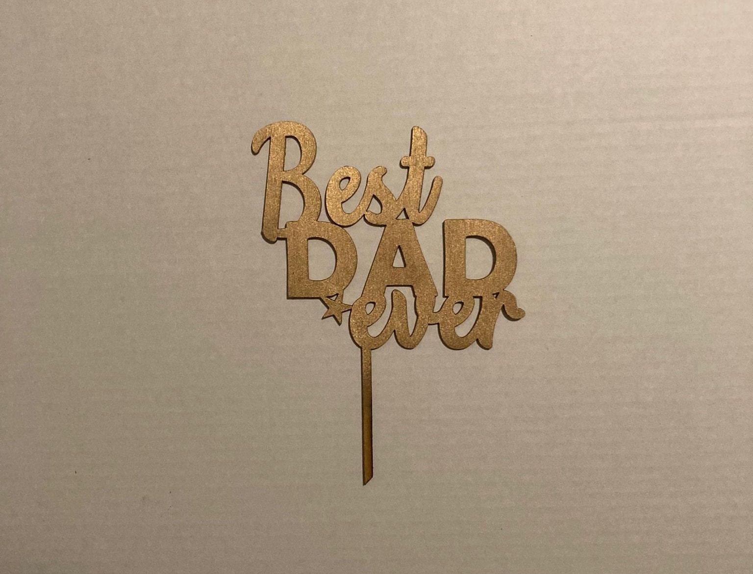 FILE DAD CAKETOPPER Svg to Cut in a Laser Machine, Father's Day Cake ...